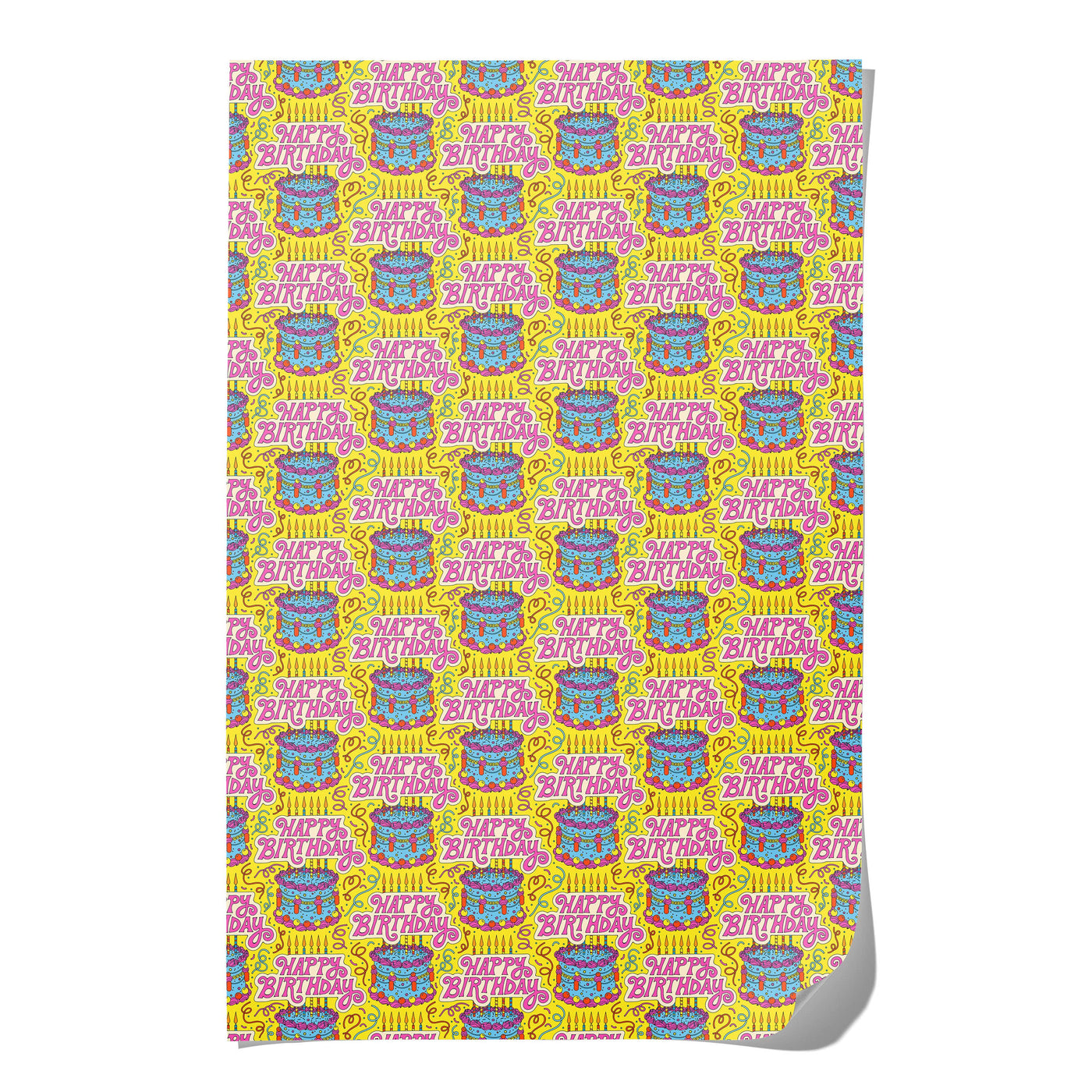 Cake and Confetti wrapping paper · Childish Toy Shop